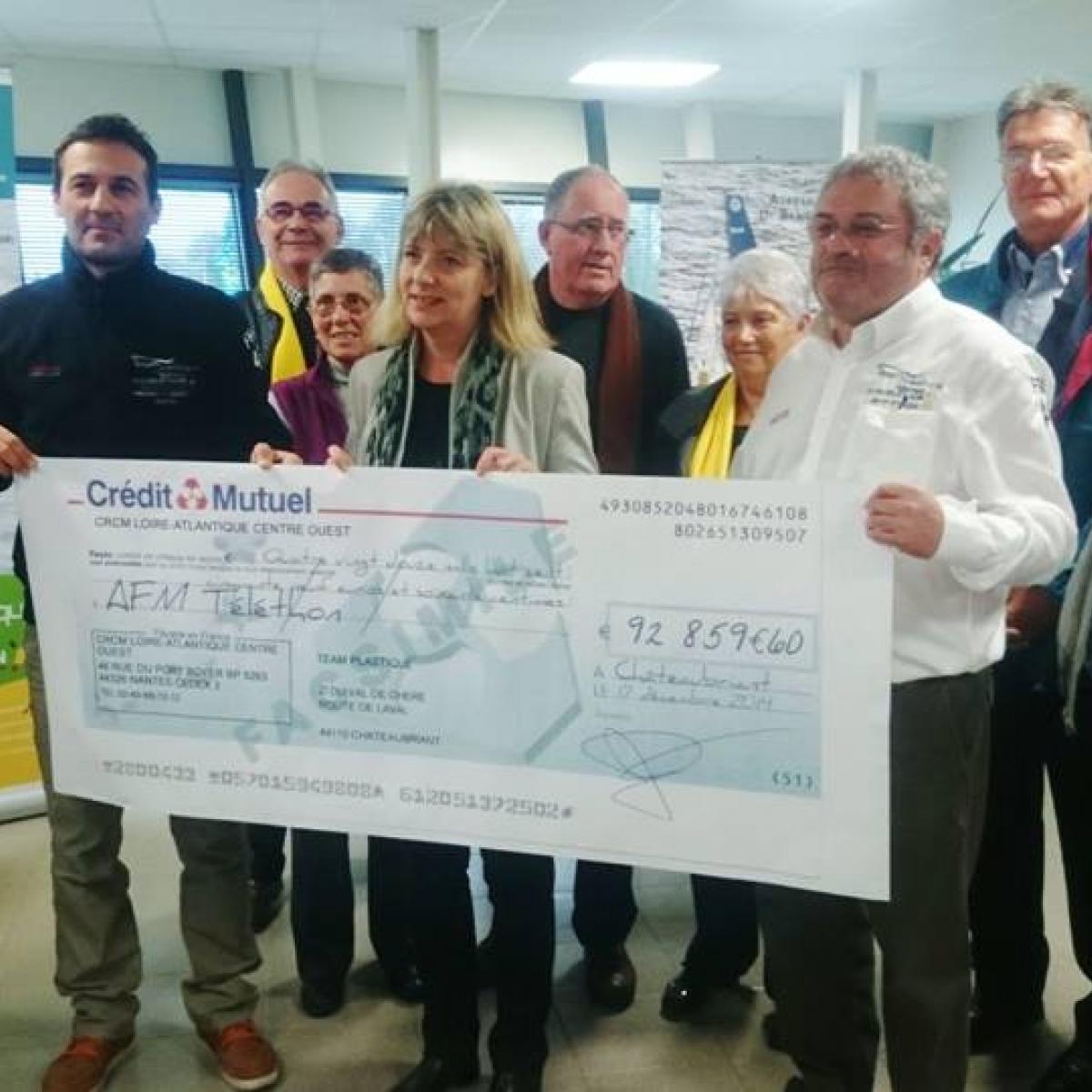 Merci et bravo à Team Plastique | AFM Téléthon