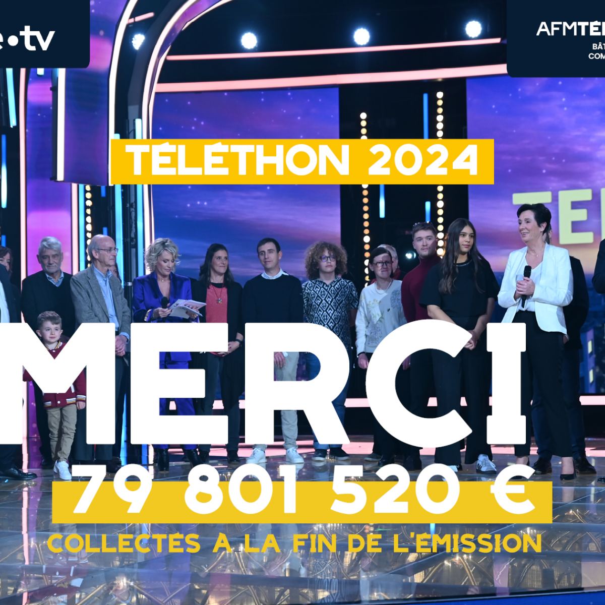 Le Téléthon 2024 se termine sur un compteur à 79 801 520 euros ! | AFM ...